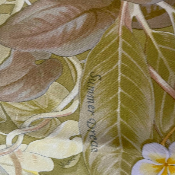 Accessories | Beppe Spadacini Summer Dream Vintage Silk Scarf | Poshmark